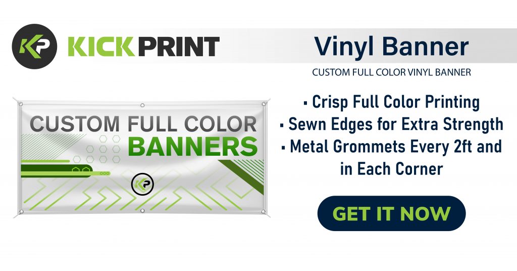 Vinyl Banner - Kick Print