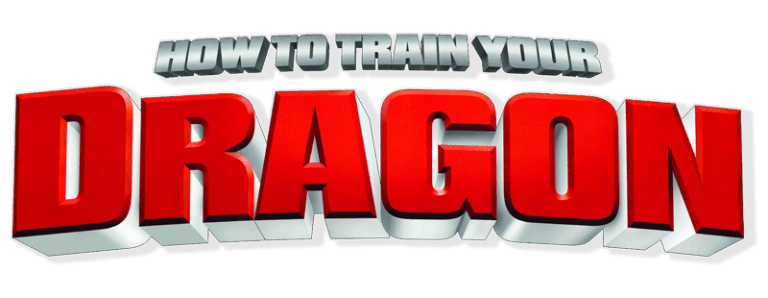How To Train Your Dragon Logo - Kick Print
