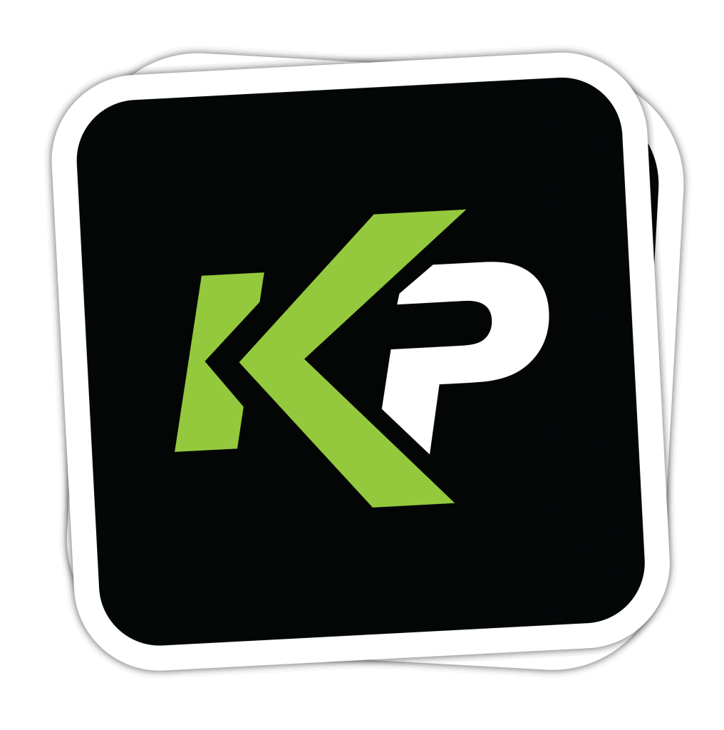 Rounded Corner Stickers - Kick Print