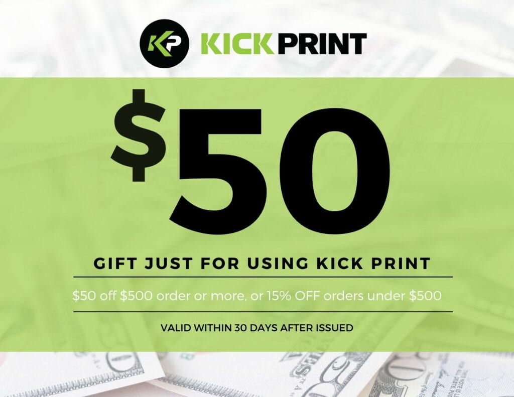 $50 Gift - Kick Print