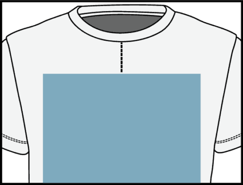 Screen Printing Sizing And Placement Guides - Kick Print