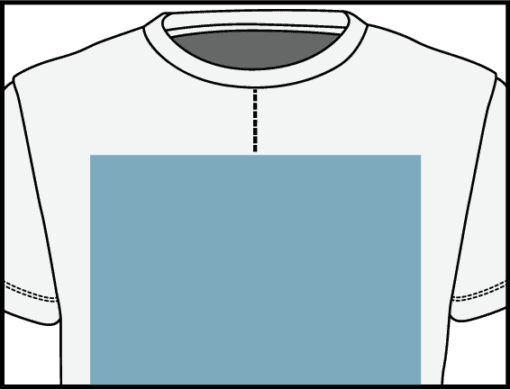 Screen Printing Sizing And Placement Guides - Kick Print