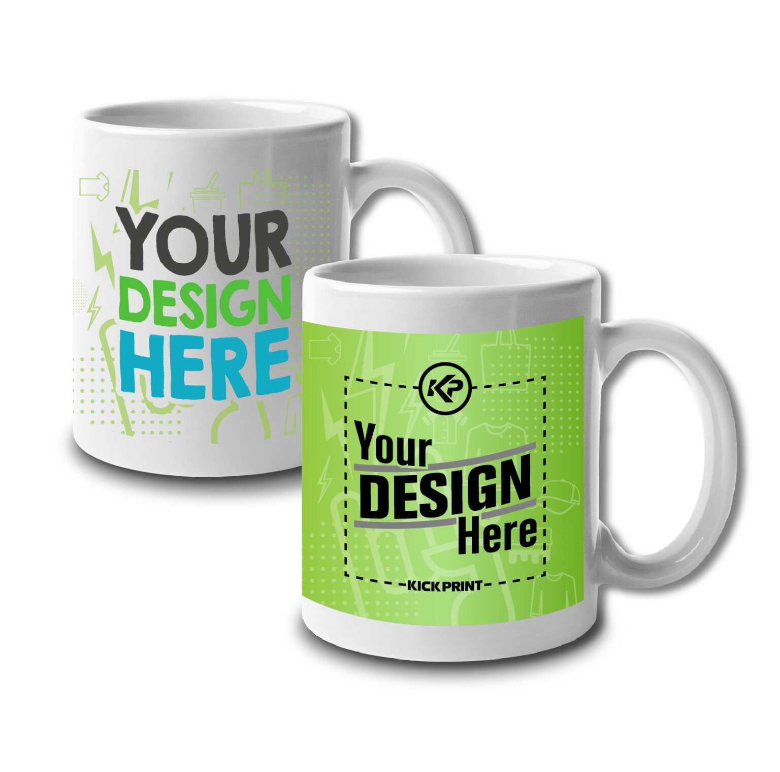 Full Color 11 Oz Full Color Coffee Mug - Kick Print