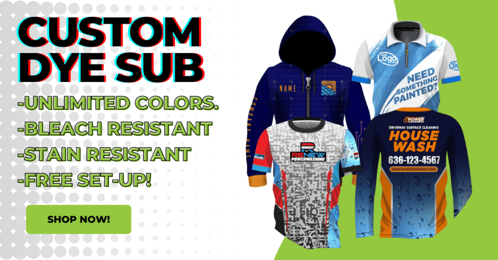 Full Dye Sublimation Shirts - Kick Print