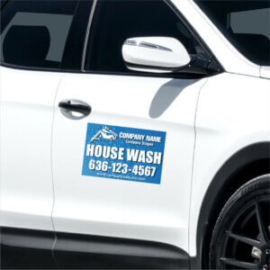 Car Door Decals: One Size 12 X 18 - Kick Print