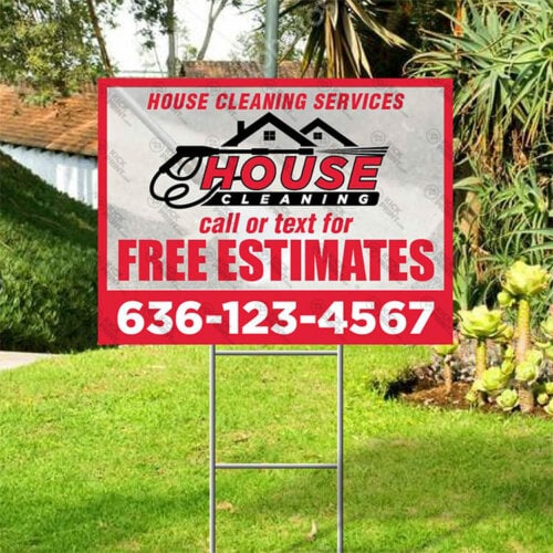 Yard Sign Templates - Kick Print