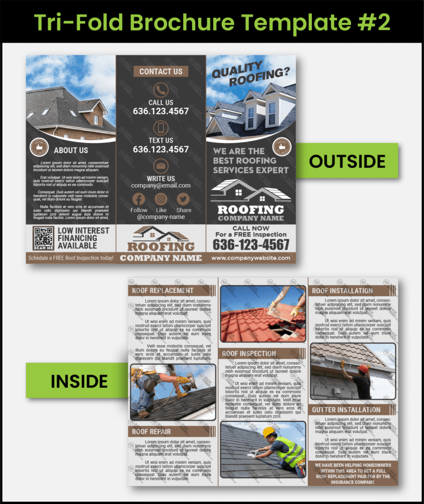 Tri-Fold Brochure Templates - Kick Print