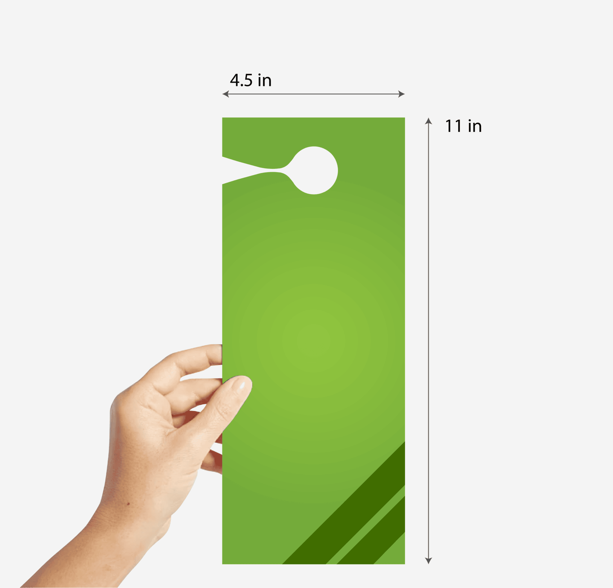 Full Color DOOR HANGERS - Kick Print